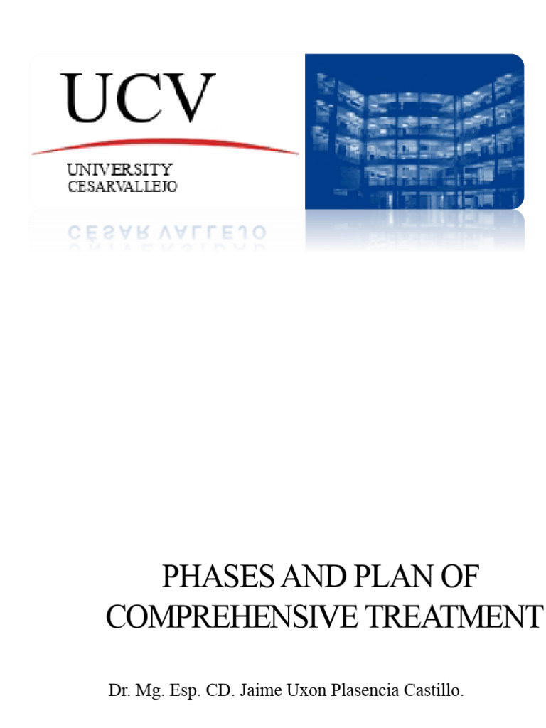 Phases and Treatment Plan | PDF | Periodontology | Dentistry