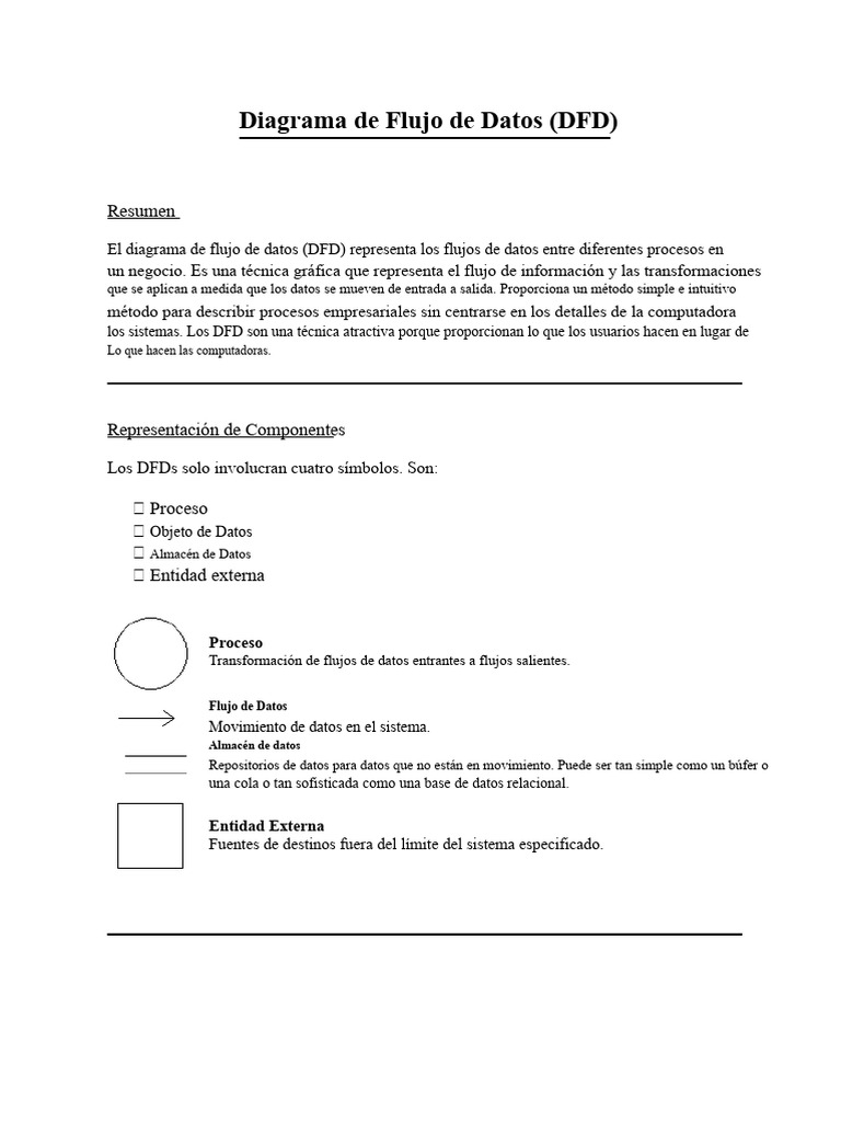 Diagrama de Flujo de Datos.docx | PDF | Datos | Gestión de datos