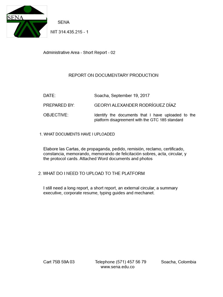 Short Report | PDF