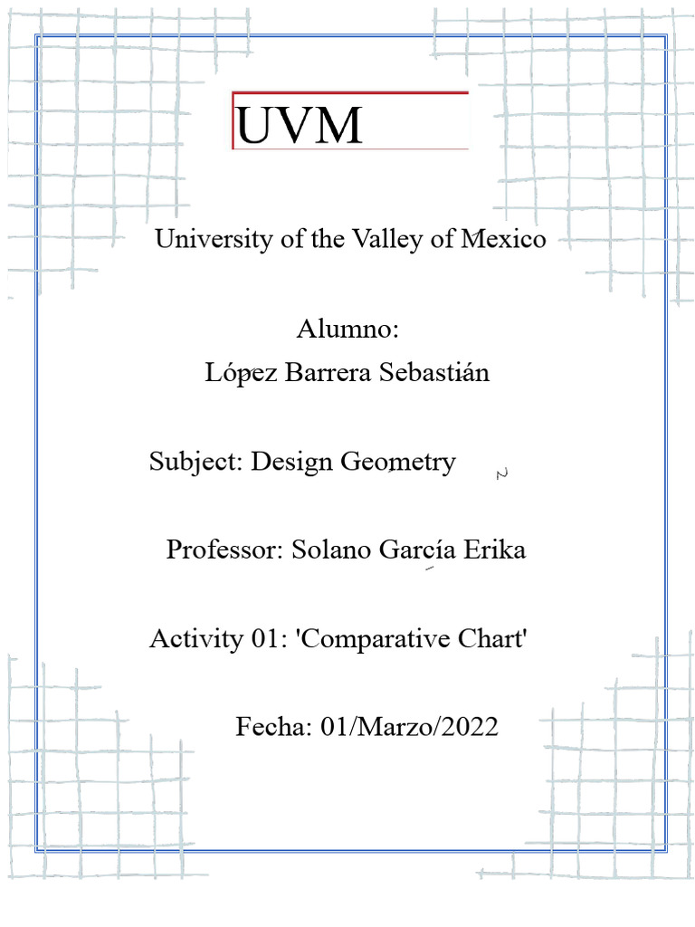 Activity 01 Comparative Table | PDF | Geometry