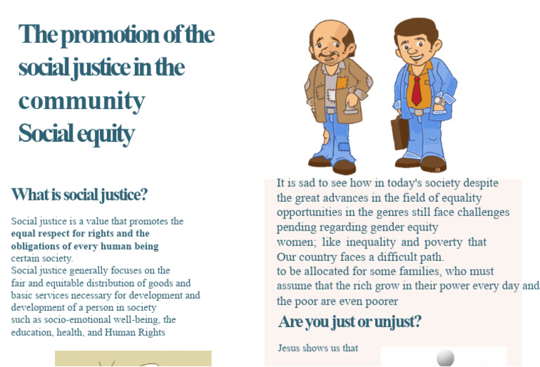 The Promotion of Social Justice | PDF