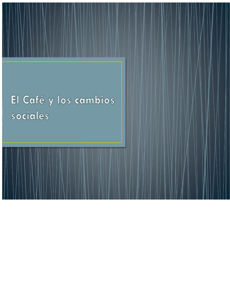 The Coffee and Social Changes | PDF | Multiplication | Economies