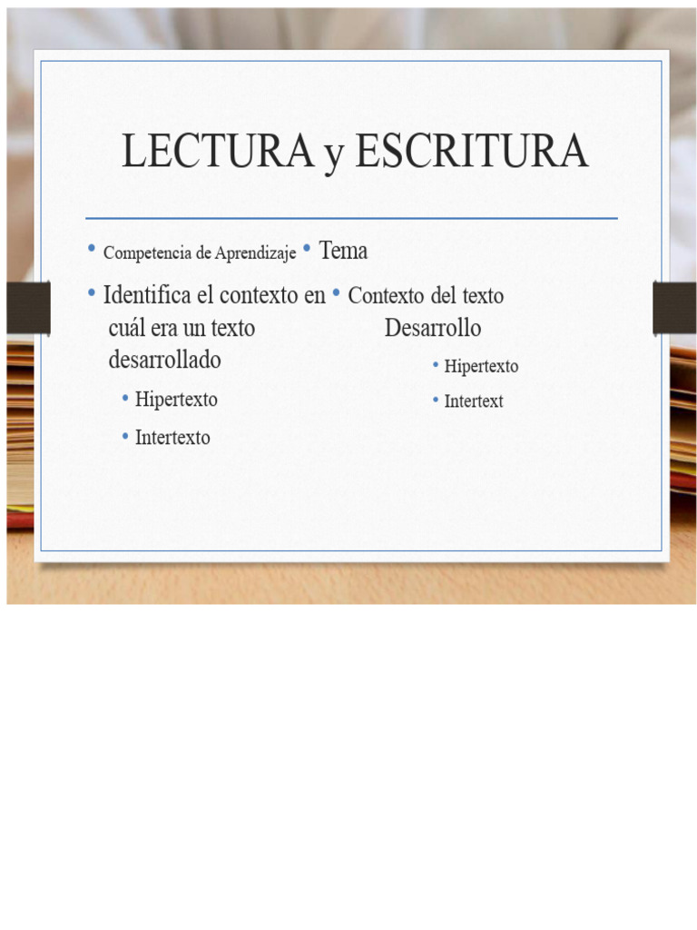 c4l1 Hipertexto e Intertexto | PDF | Intertextualidad | Hipertexto