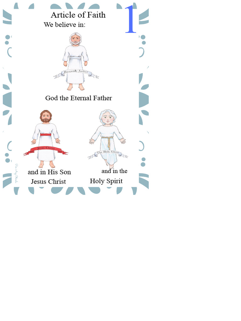 Article of Faith (1) | PDF | Religious Belief And Doctrine | Abrahamic ...