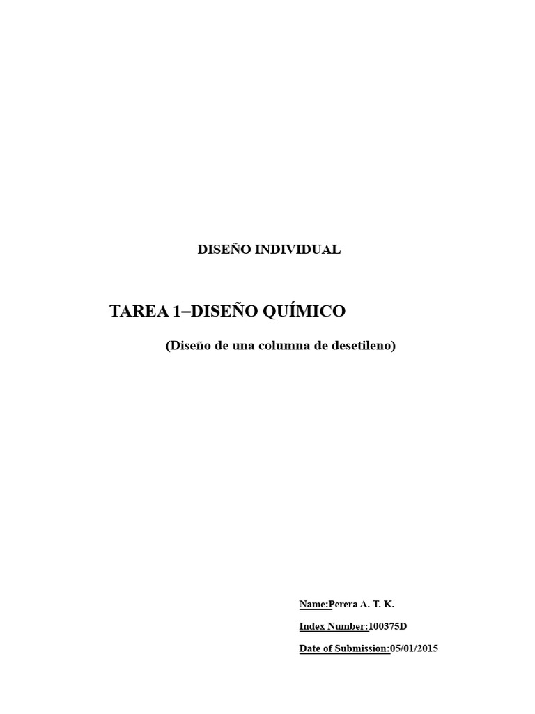 De La Columna de Ethanizer | PDF | Destilación | Química
