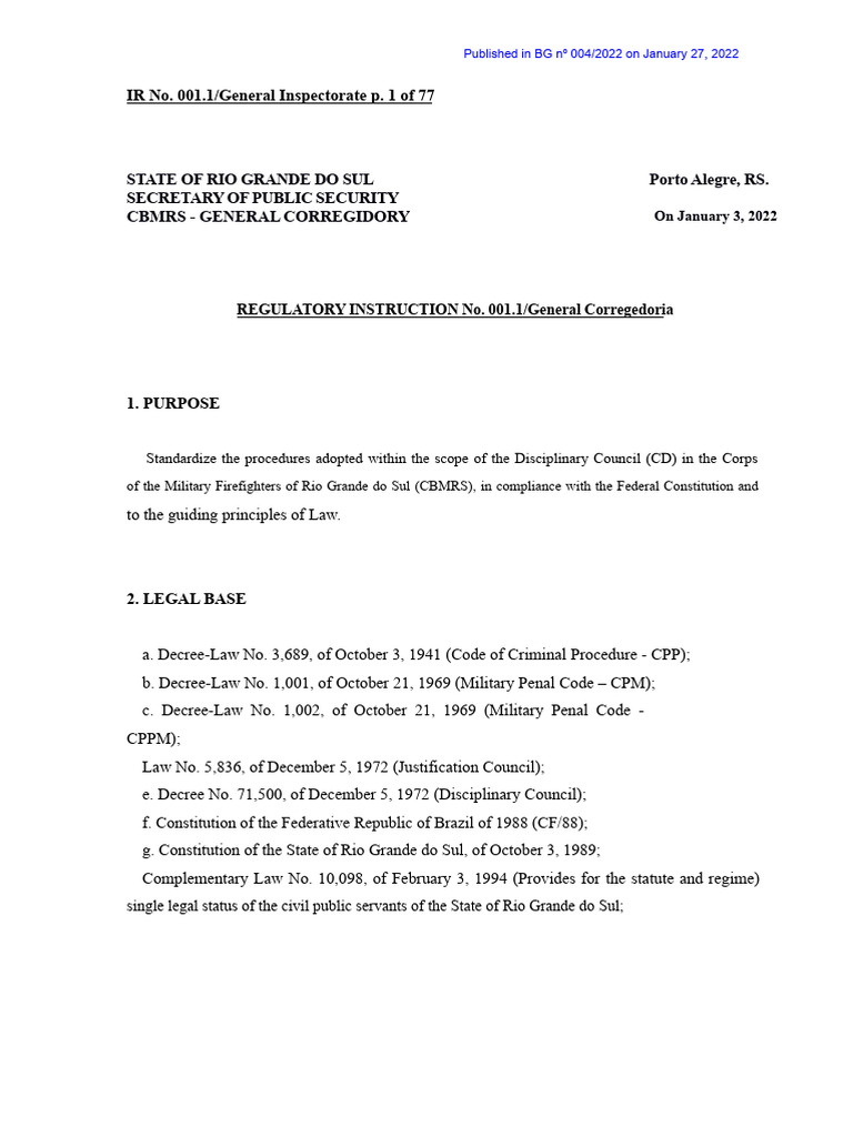 7.4 IR-01.1-Disciplinary-Council-03.01.2022 | PDF | Statute Of ...