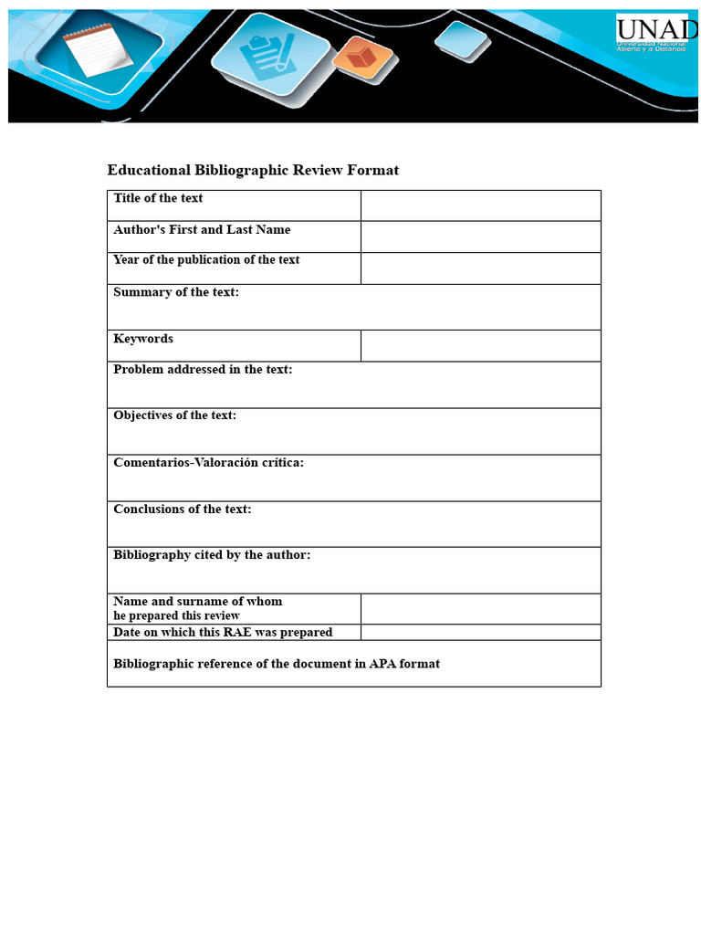 Format 1 - Educational Bibliographic Review | PDF