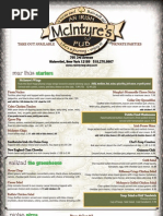 Deek Duke Menu | PDF | Salad | European Cuisine