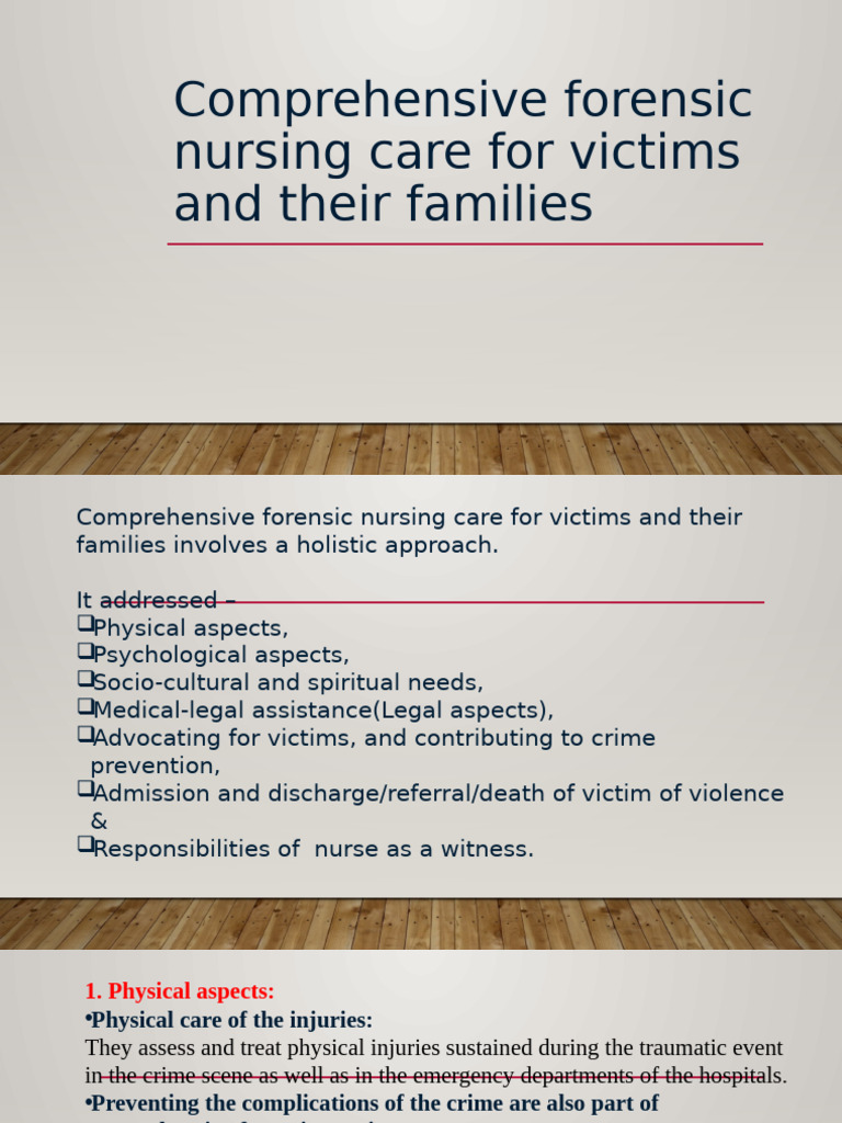 Forensic 3 | PDF | Psychological Trauma | Nursing