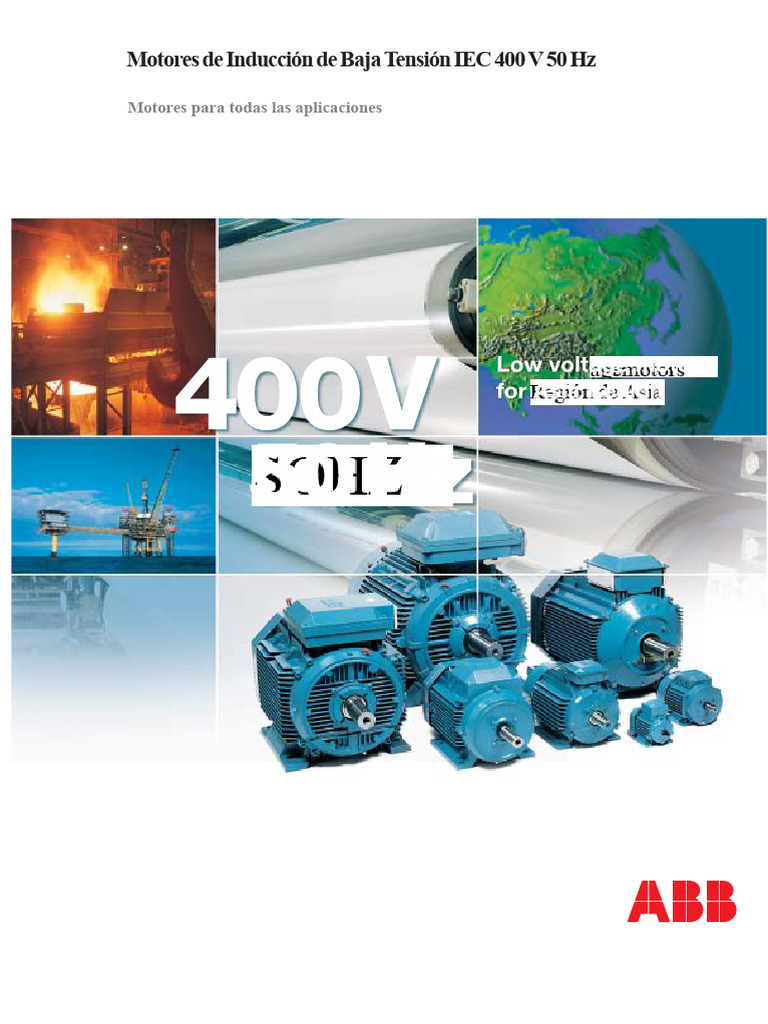 Motores de Inducción ABB 400V 50Hz | PDF | Uso eficiente de energía ...
