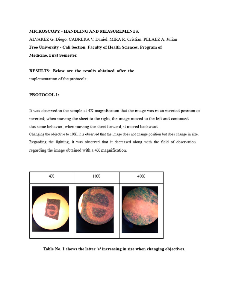 Microscopy Techniques and Measurements | PDF | Microscope | Optical ...