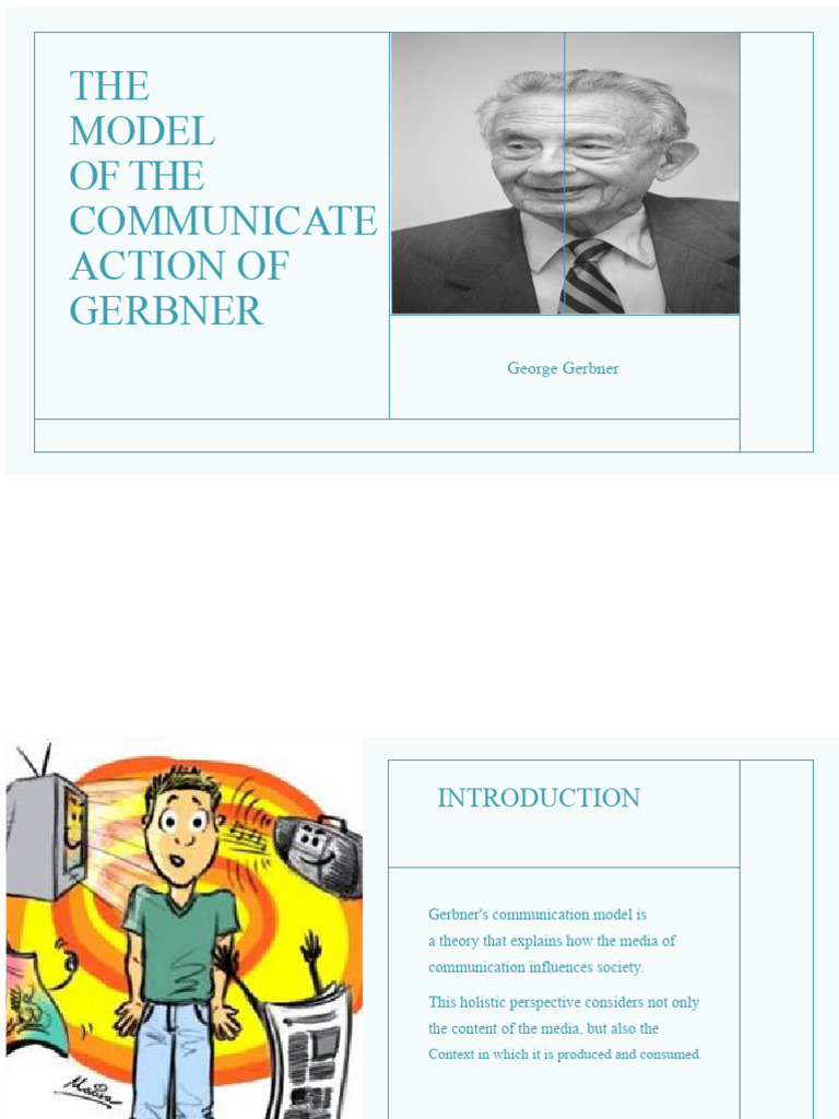 The Gerbner Communication Model | PDF | Communication | Social Psychology