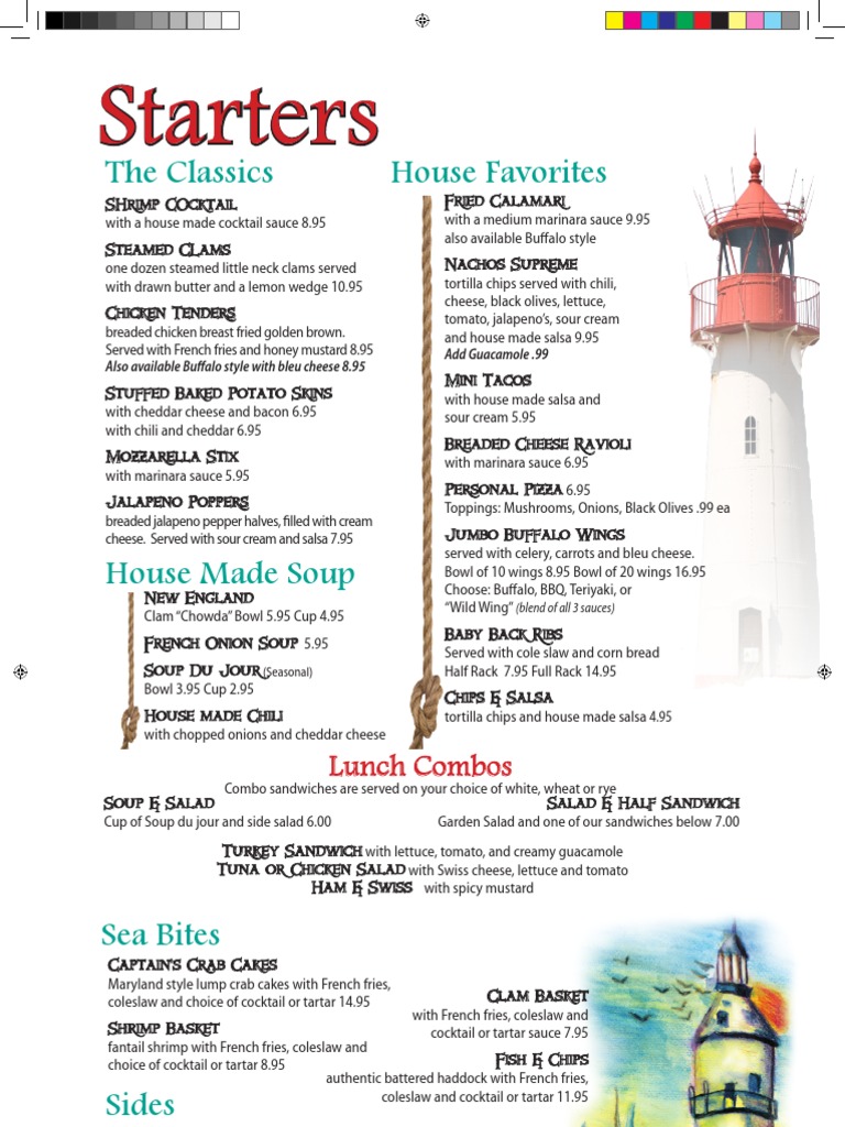 Captain Lunch 2012 | Download Free PDF | Salad | Hamburgers