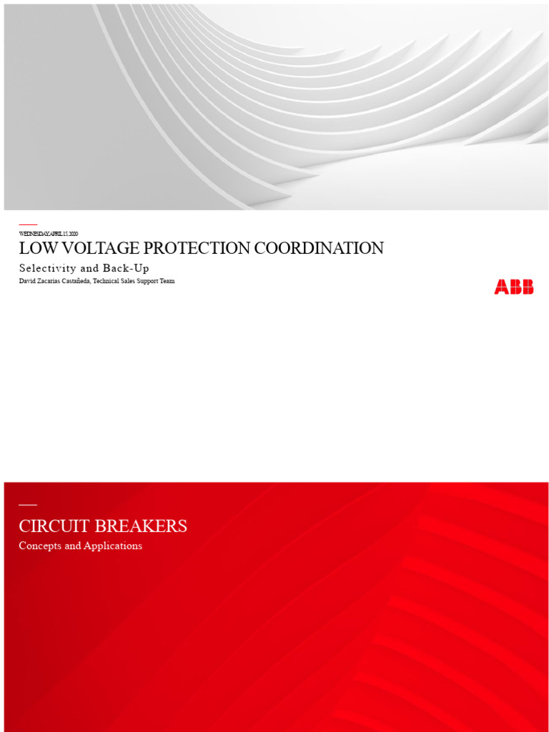 7. Coordination of protections in Low Voltage Systems (Selectivity and ...