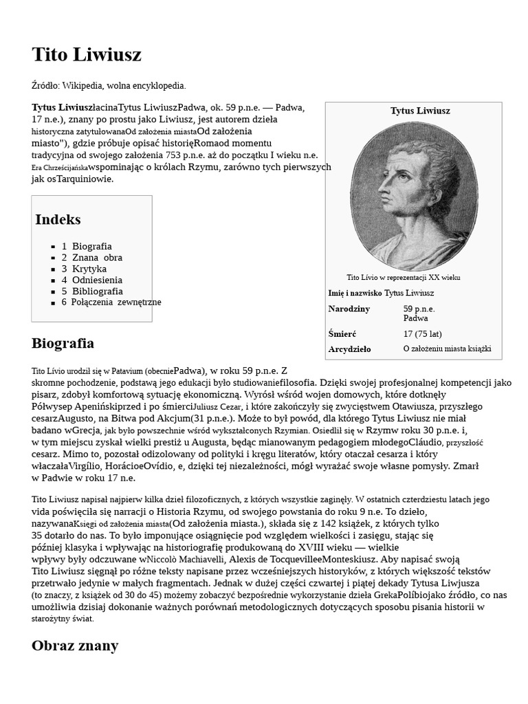 Titus Livius | PDF