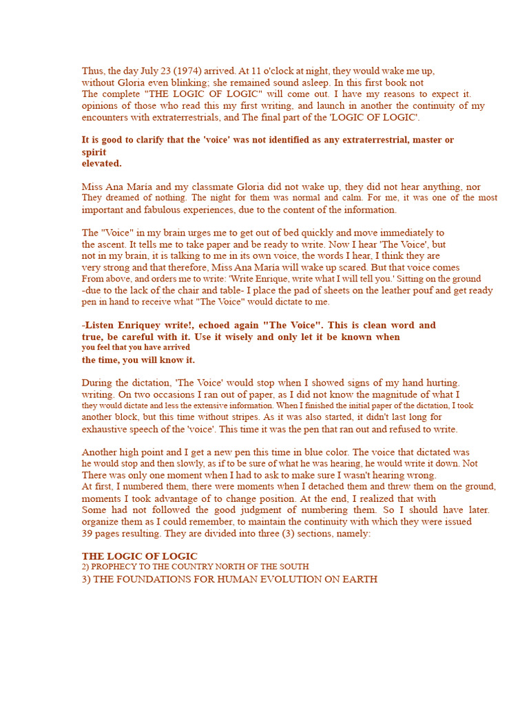 The Logic of Logic - Enrique Castillo | PDF | Knowledge | Truth