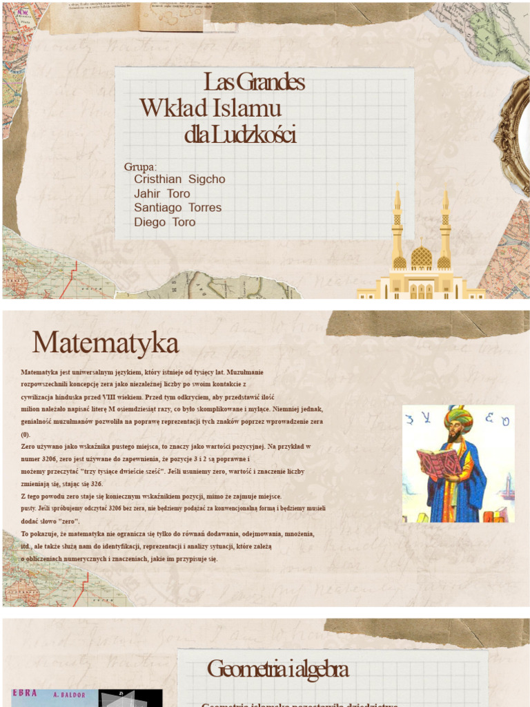 Prezentacja Geografia i Kultura islamu (1) | PDF
