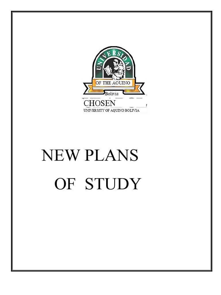 STUDY PLANS.pdf | PDF | Accounting | Business Economics