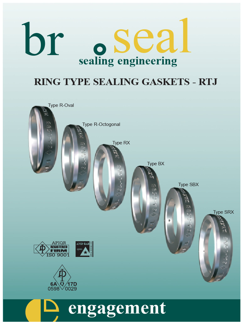 RTJ Gaskets - 01 | PDF | Mechanical Engineering | Materials