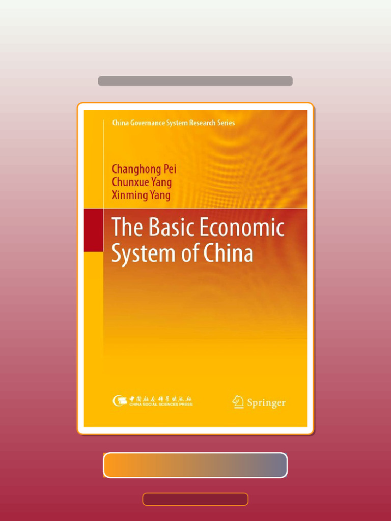 The Basic Economic System of China China Governance System Research ...