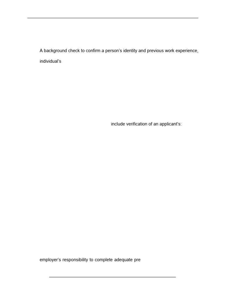 APPENDIX 35 - GUIDELINES ON CONDUCT OF BACKGROUND CHECKS | PDF ...