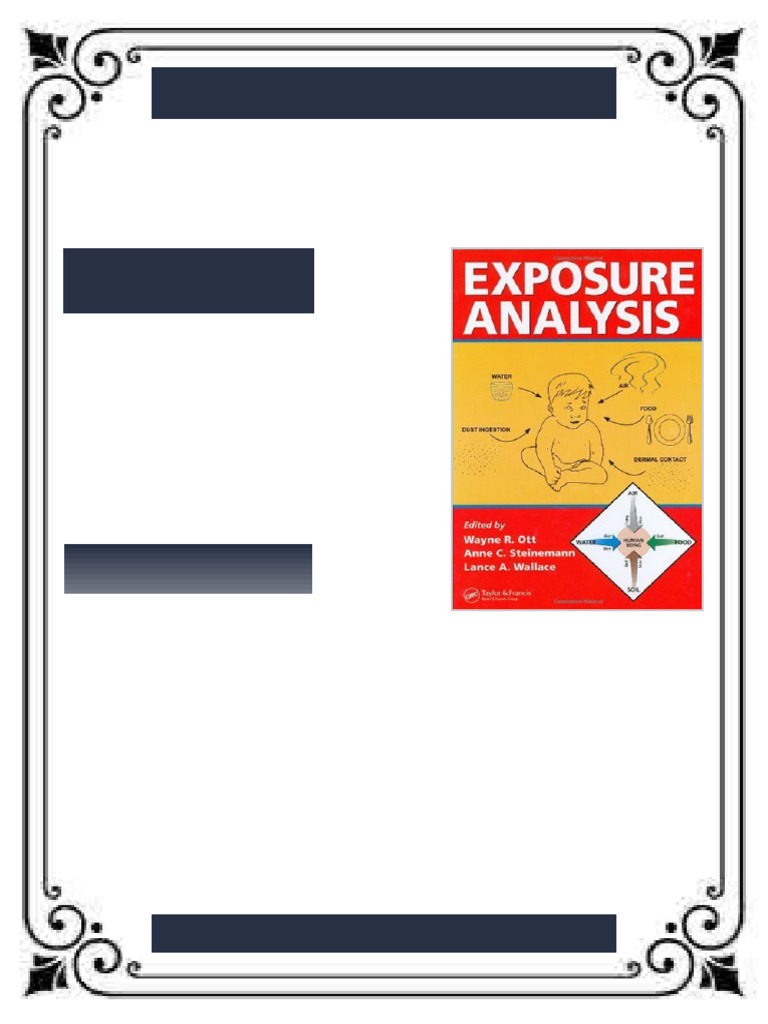 Exposure analysis 1st Edition Wayne Ott complete ebook edition | PDF ...