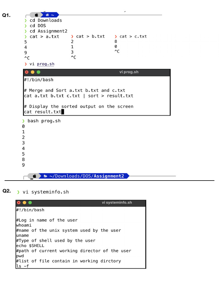 DOS Assignment2 KR | PDF