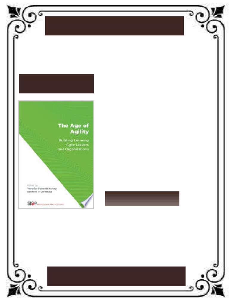 The Age of Agility : Building Learning Agile Leaders and Organizations ...