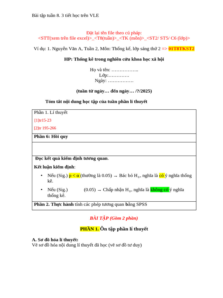 BTT8 - Hoi Quy (3t VLE) | PDF