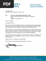 Christmas Proclamation Guide | PDF | Nativity Of Jesus | Mass (Liturgy)