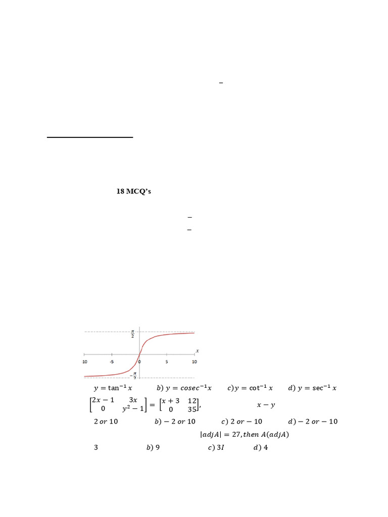 Central Kerala Sahodaya Class XII Math Exam 2025-26 | PDF ...