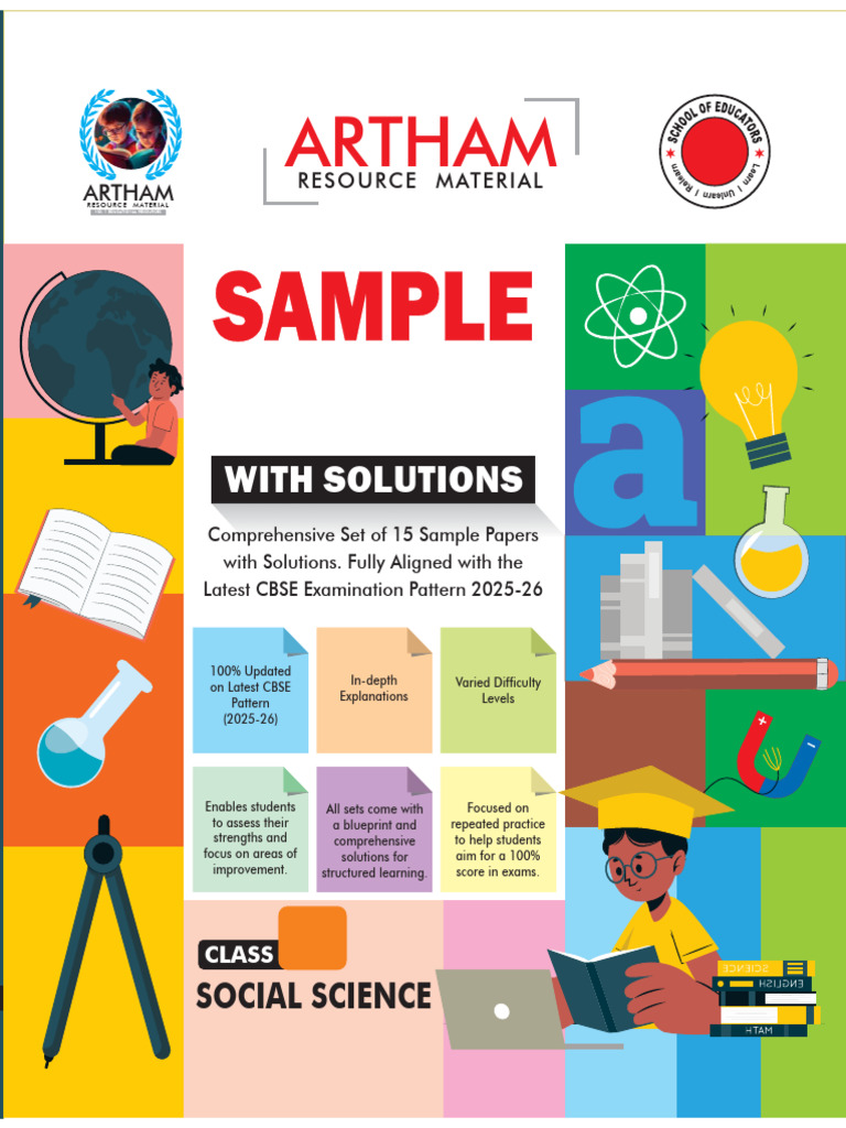 Set of 15 Sample Papers With Solutions & Blueprint for Class 9 Social ...