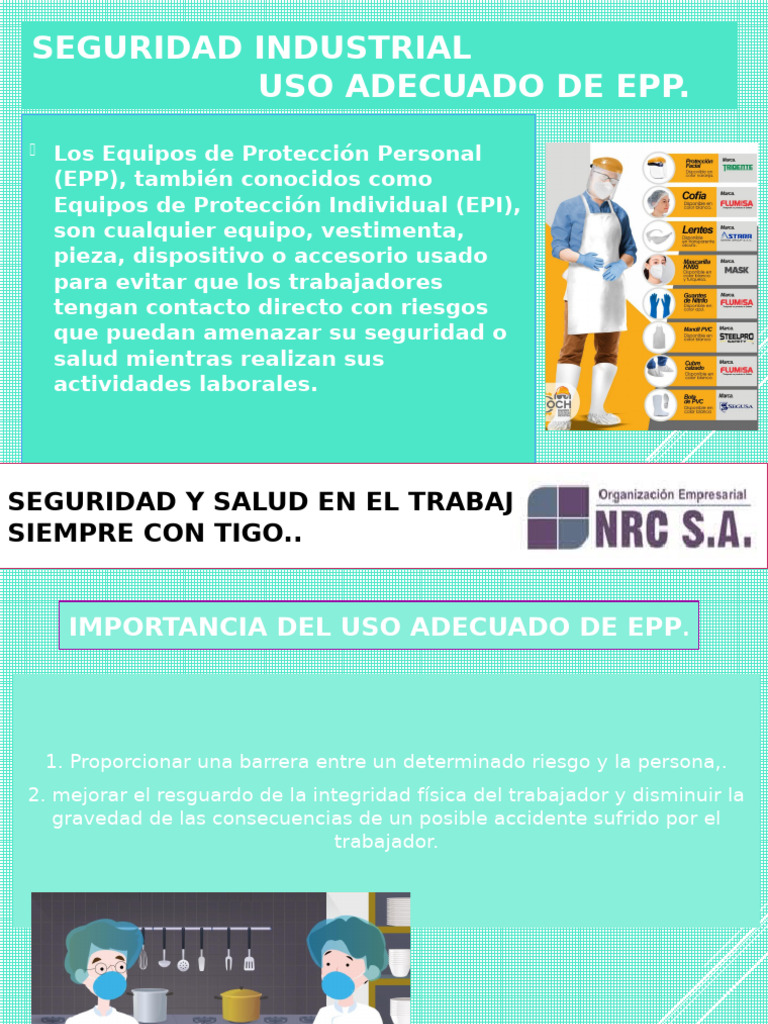 Uso Efectivo de EPP en Seguridad Laboral | PDF