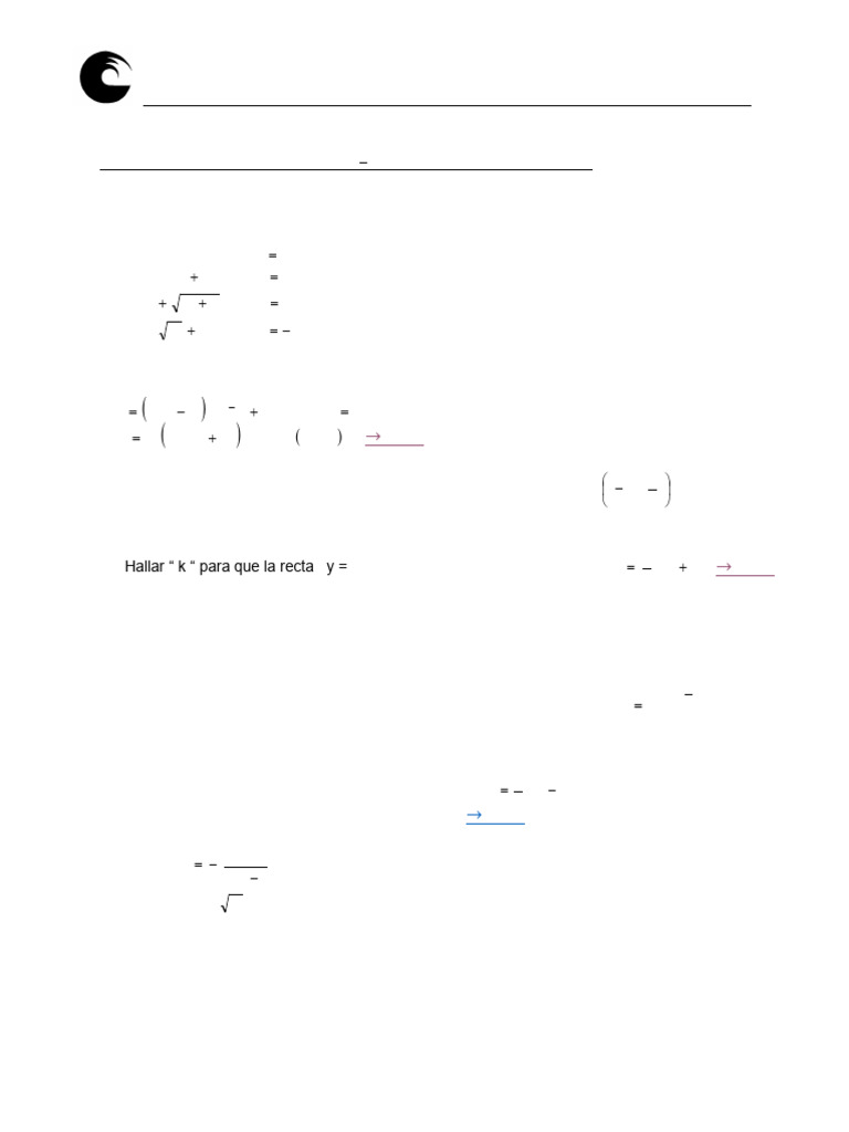 guia n°4 2022 jfjfjfjfjfkfnh jkdhdk njekerj | PDF | Tangente | Línea ...