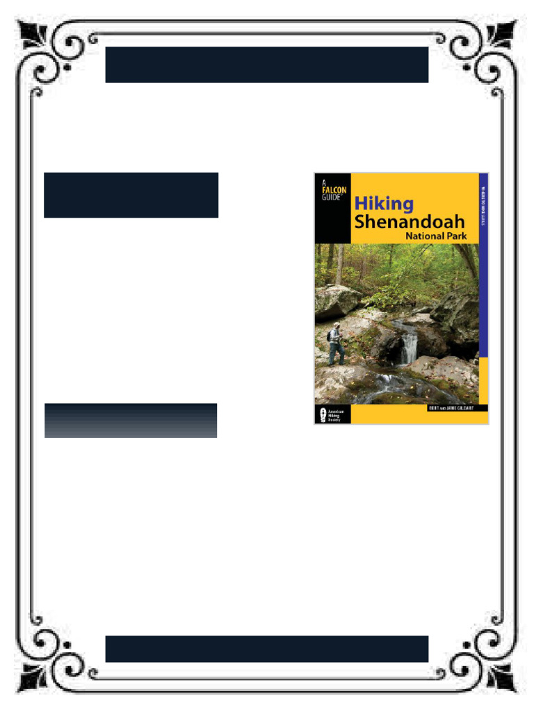 Hiking Shenandoah National Park 4th Fourth Edition Bert Gildart ebook ...