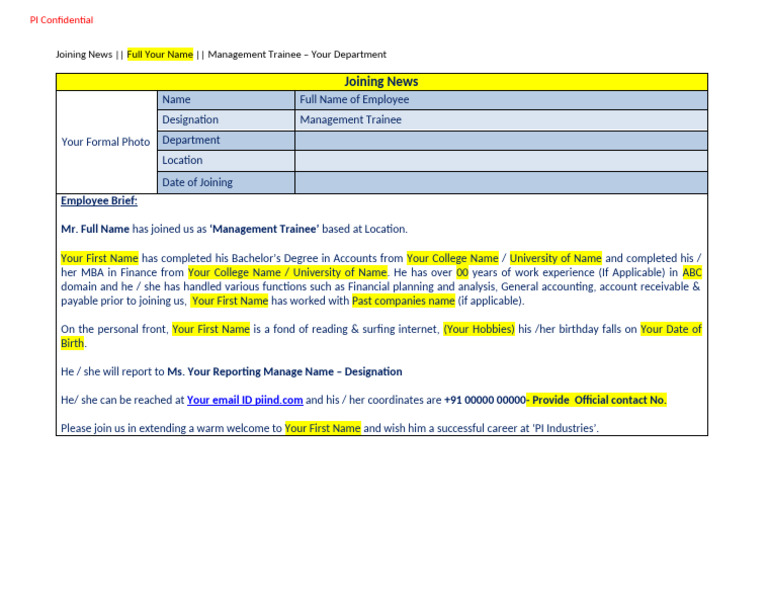 Joining News-Sample | PDF