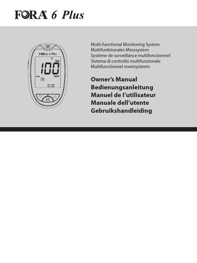 Multi-functional Monitoring System Guide | PDF | Diabetes | Usb