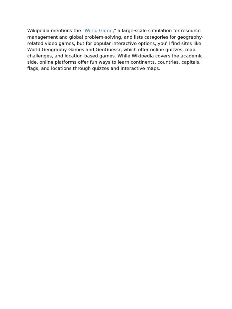 World Geography | PDF