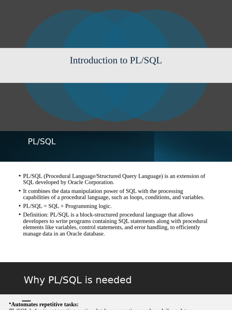 dbms unit 4 a | PDF | Pl/Sql | Control Flow