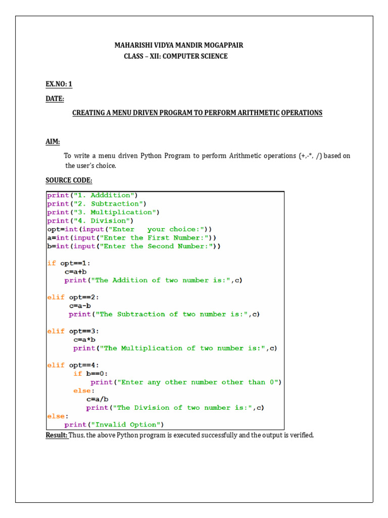 Class 12 Cs Practical | PDF | Text File | Sql