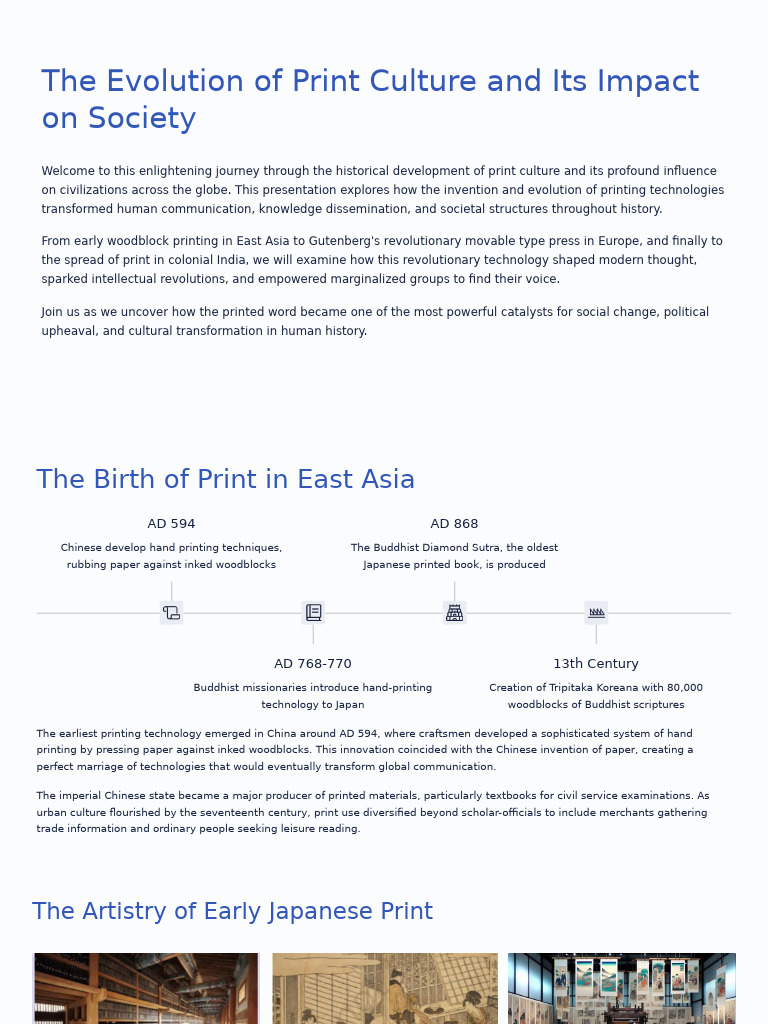 Class 10 History Chapter 5 The Evolution of Print Culture and Its ...