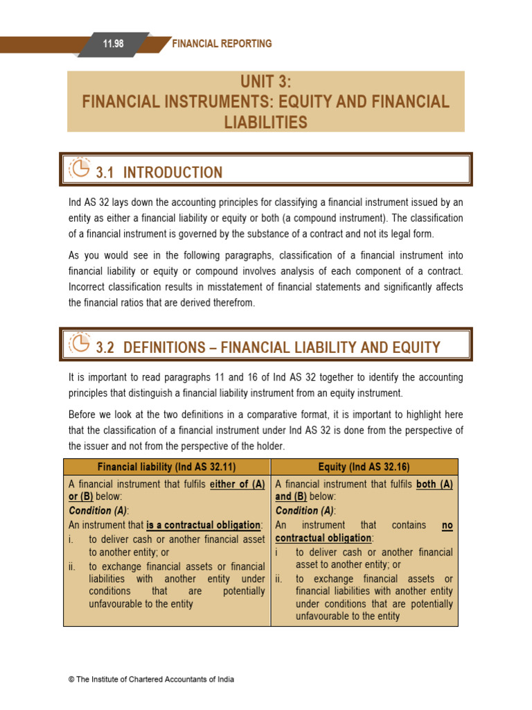 Financial Instruments | PDF | Equity (Finance) | Option (Finance)