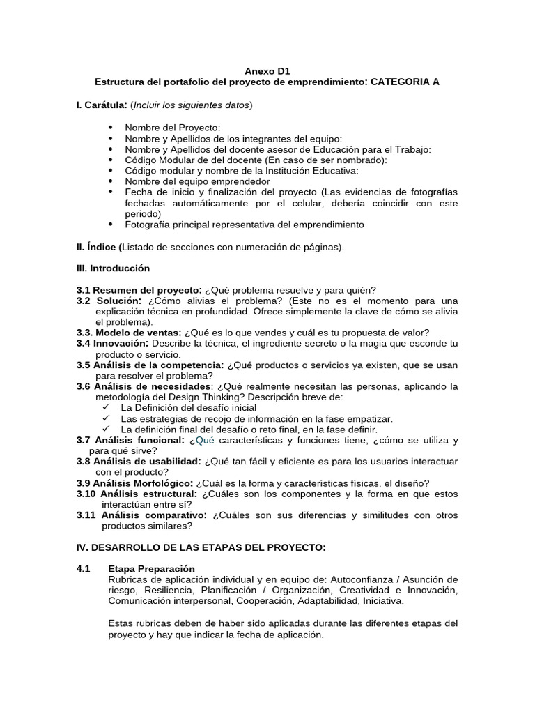 4.ANEXOS_CyE_2025 | PDF | El pensamiento de diseño | Iniciativa empresarial