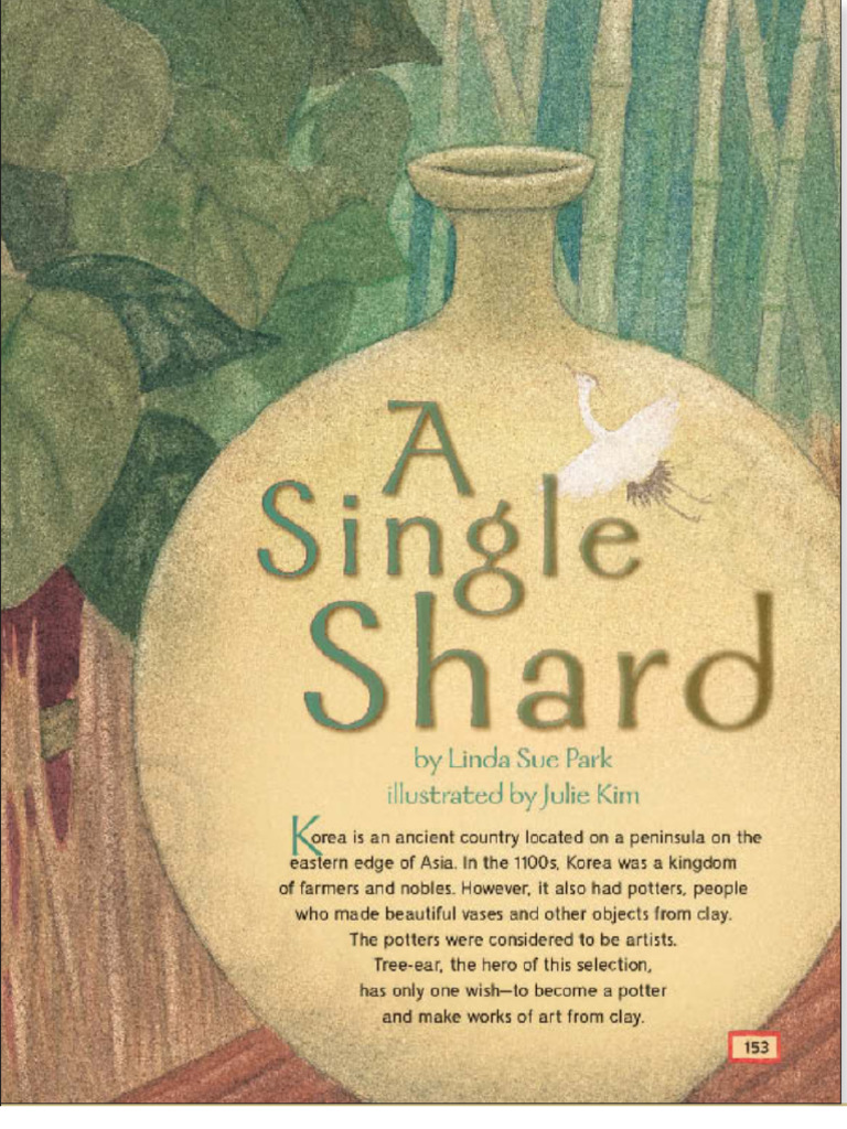 A Single Shard - Wonders Grade 6 | PDF