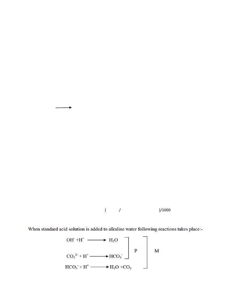 Understanding Water Alkalinity Testing | PDF | Alkalinity | Hydroxide