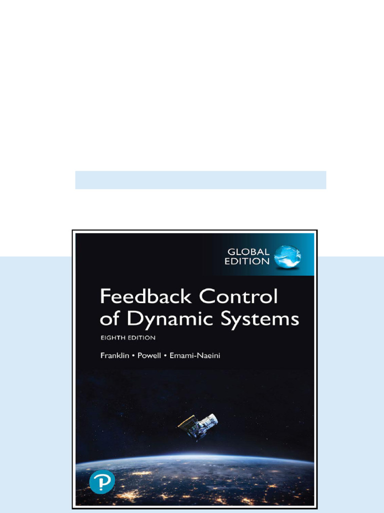 Ebook Feedback Control Of Dynamic Systems Whats New In Engineering