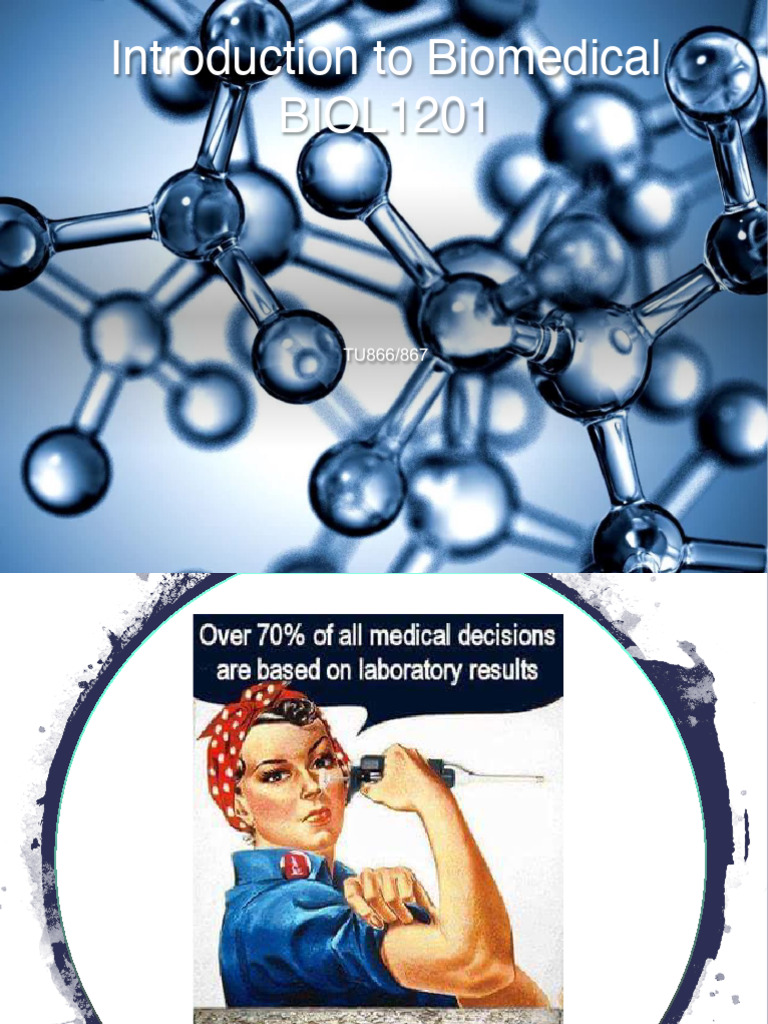 Intro To Biomedical Science Lecture 1 Intro | PDF | Biochemistry ...