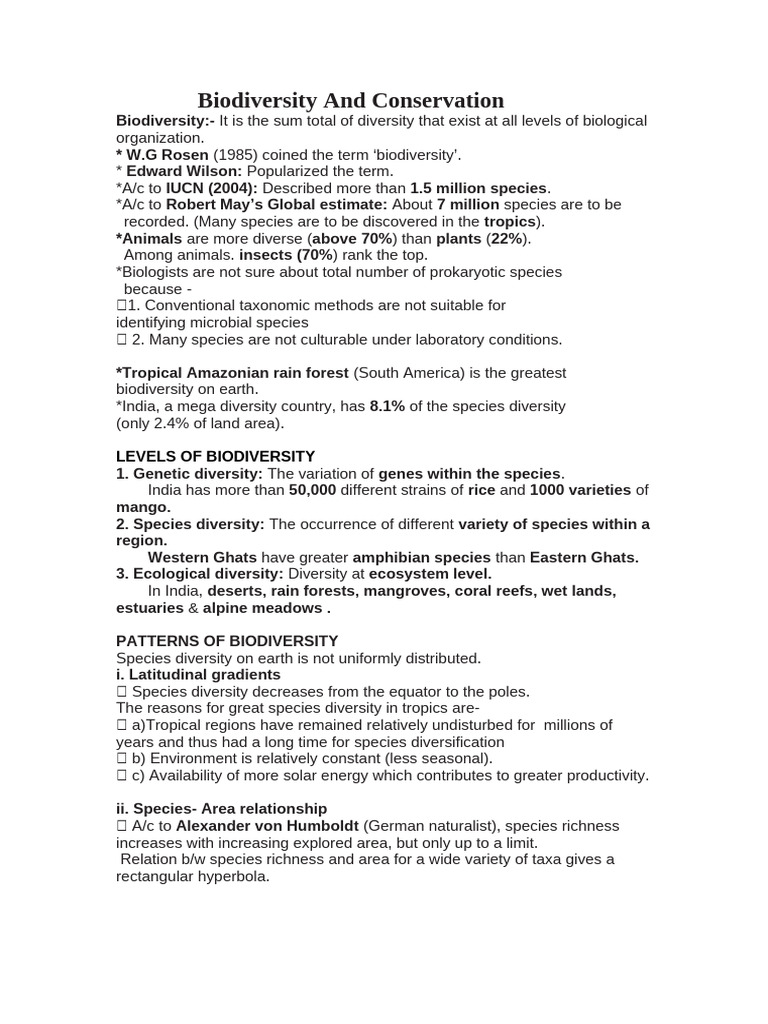 102820 (1) | PDF | Biodiversity | Conservation Biology