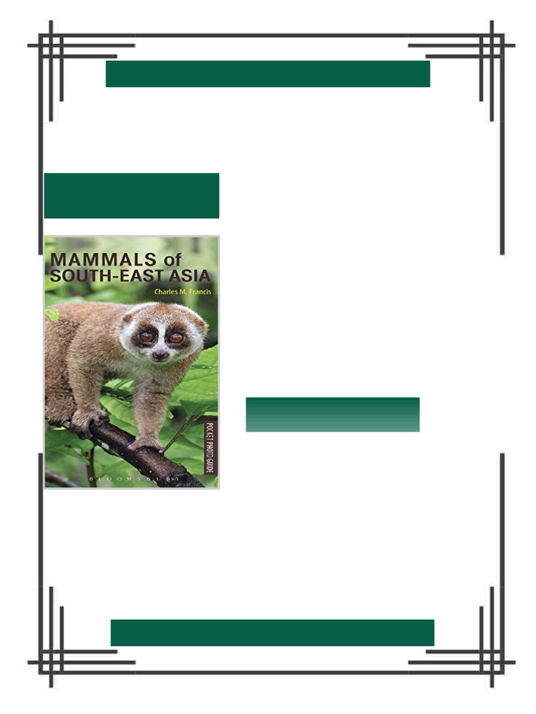 Mammals of South east Asia Charles M. Francis eBook unlimited access ...