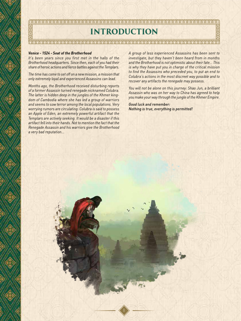 Assassin's Creed: Colubra Mission Guide | PDF